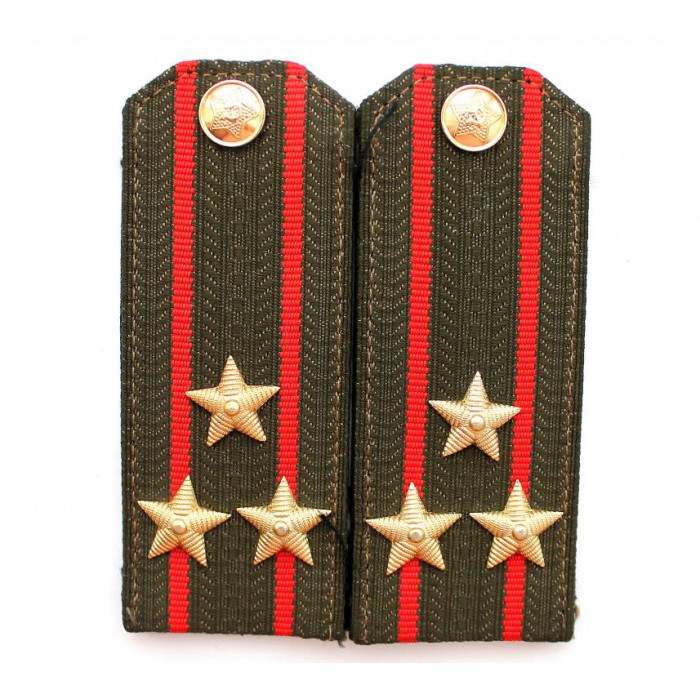 Погоны полковника ВС СССР общевойсковые